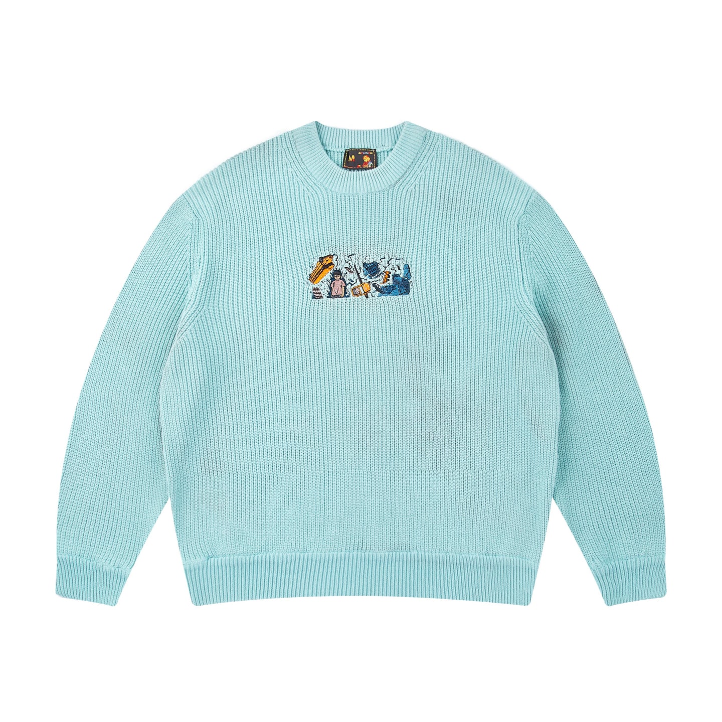 "super kid" heat reactive knit blue – derschutze