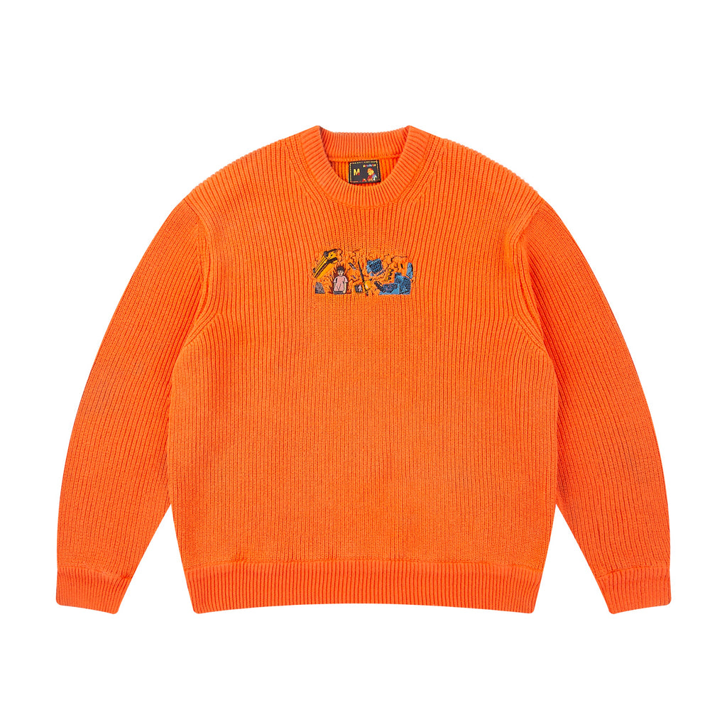 "super kid" heat reactive knit orange – derschutze