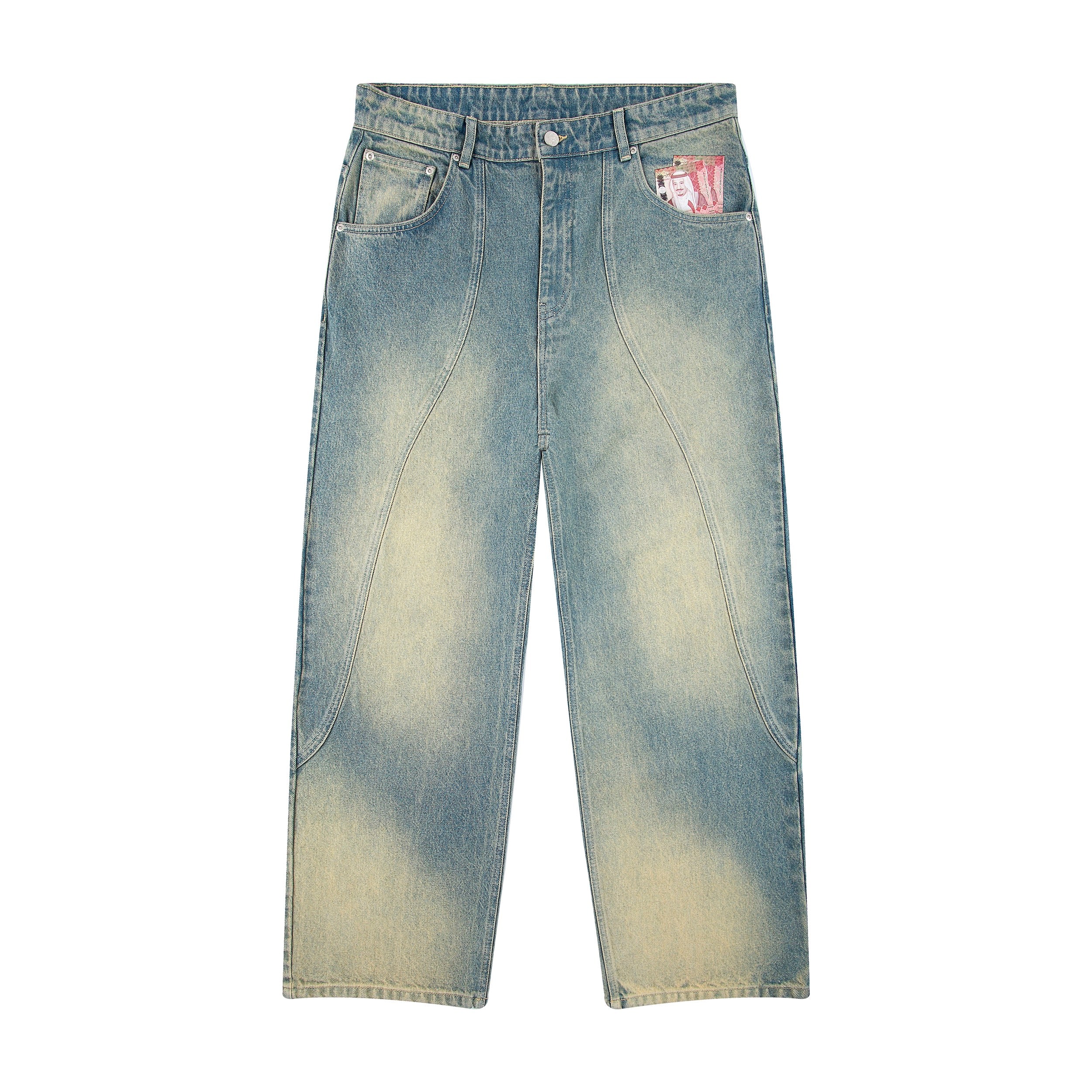 "riyal" Denim sand acid washed – derschutze