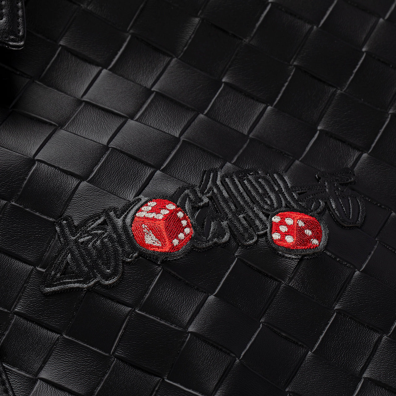 "dice" 3d woven leather Jacket – derschutze