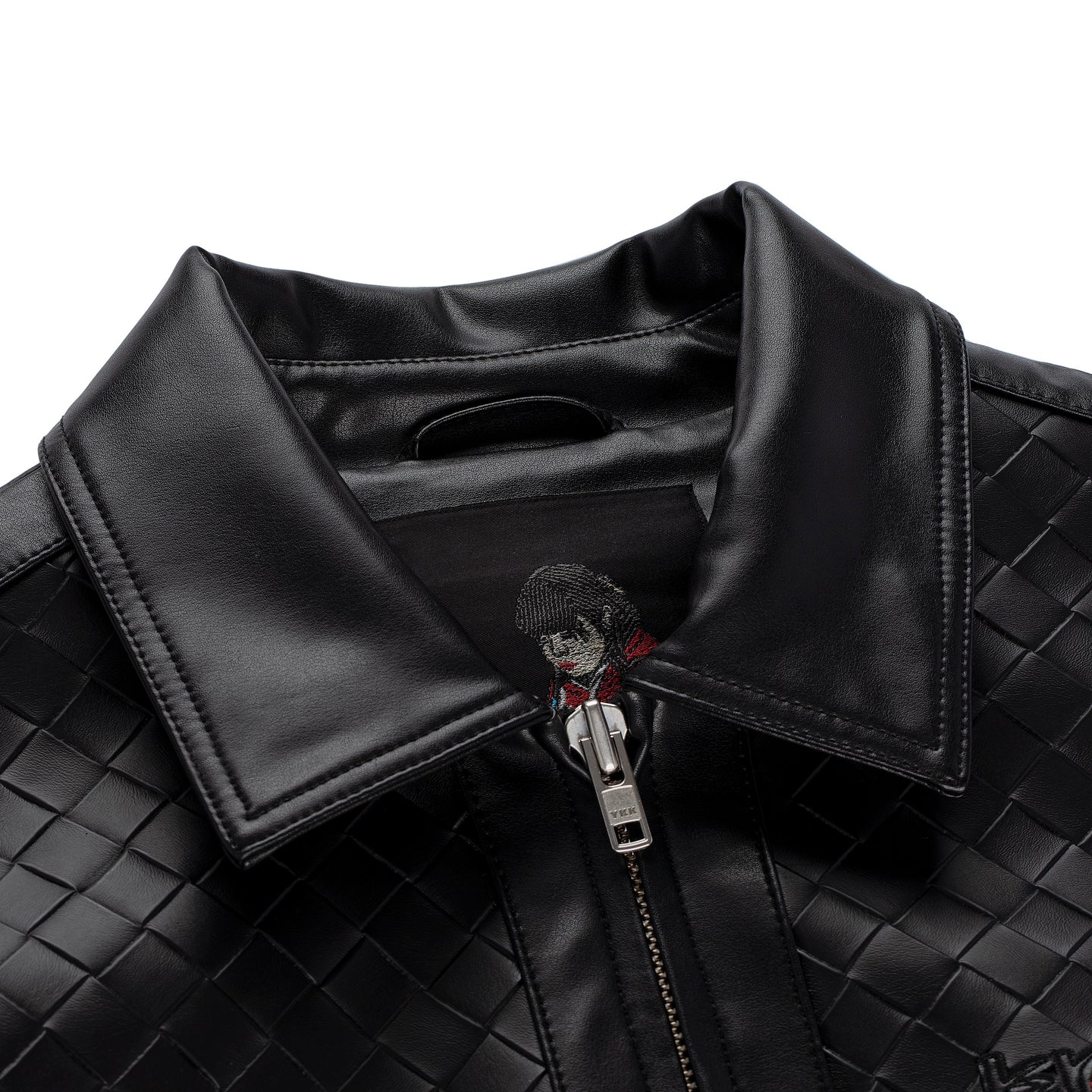 "dice" 3d woven leather Jacket – derschutze