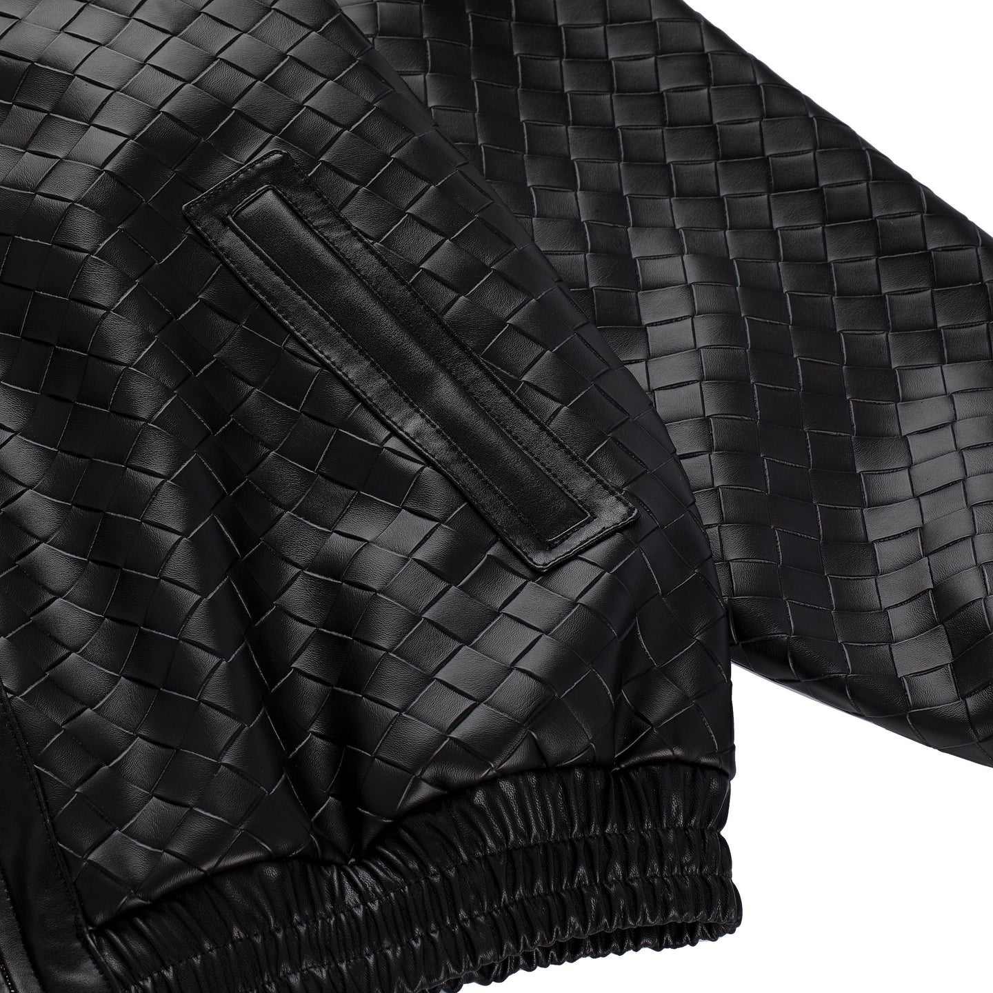 "dice" 3d woven leather Jacket – derschutze