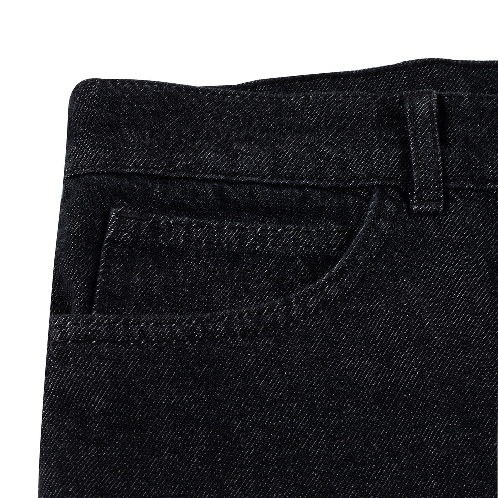 "shattered" denim Jeans lasered – derschutze