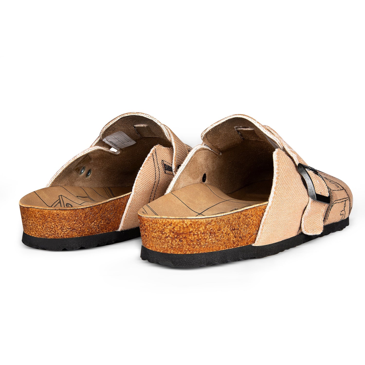 "faces" clogs beige – derschutze