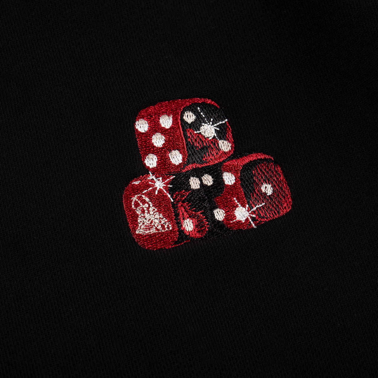 "dice" Hoodie black – derschutze