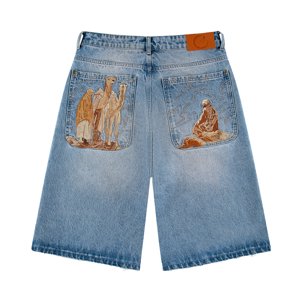 "yasmin v3" Jorts blue updated fit – derschutze