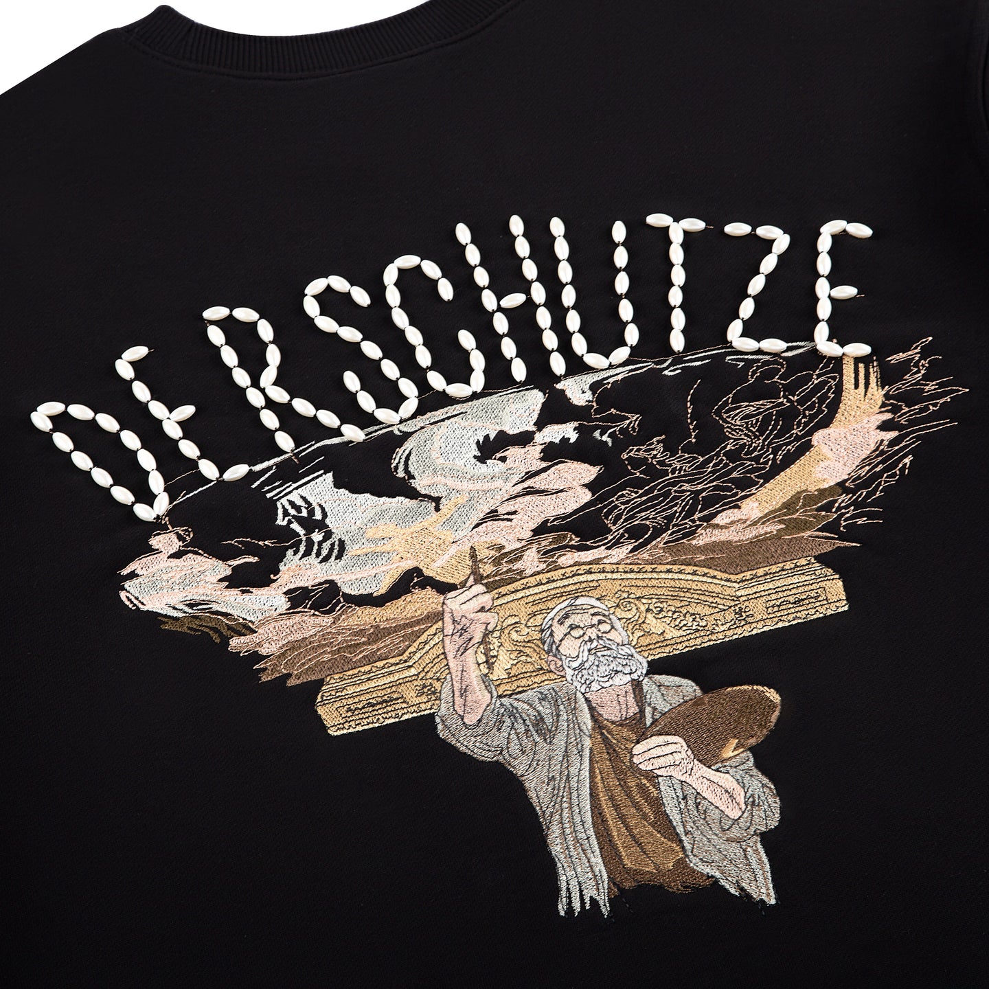 "awakening" Crewneck black 01 – derschutze