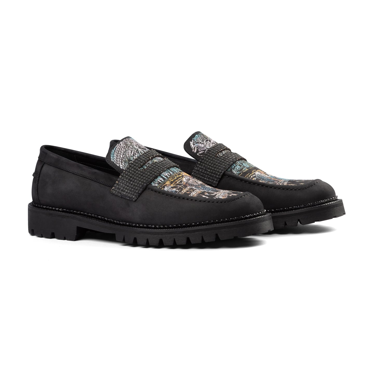 "lotus" loafer black – derschutze