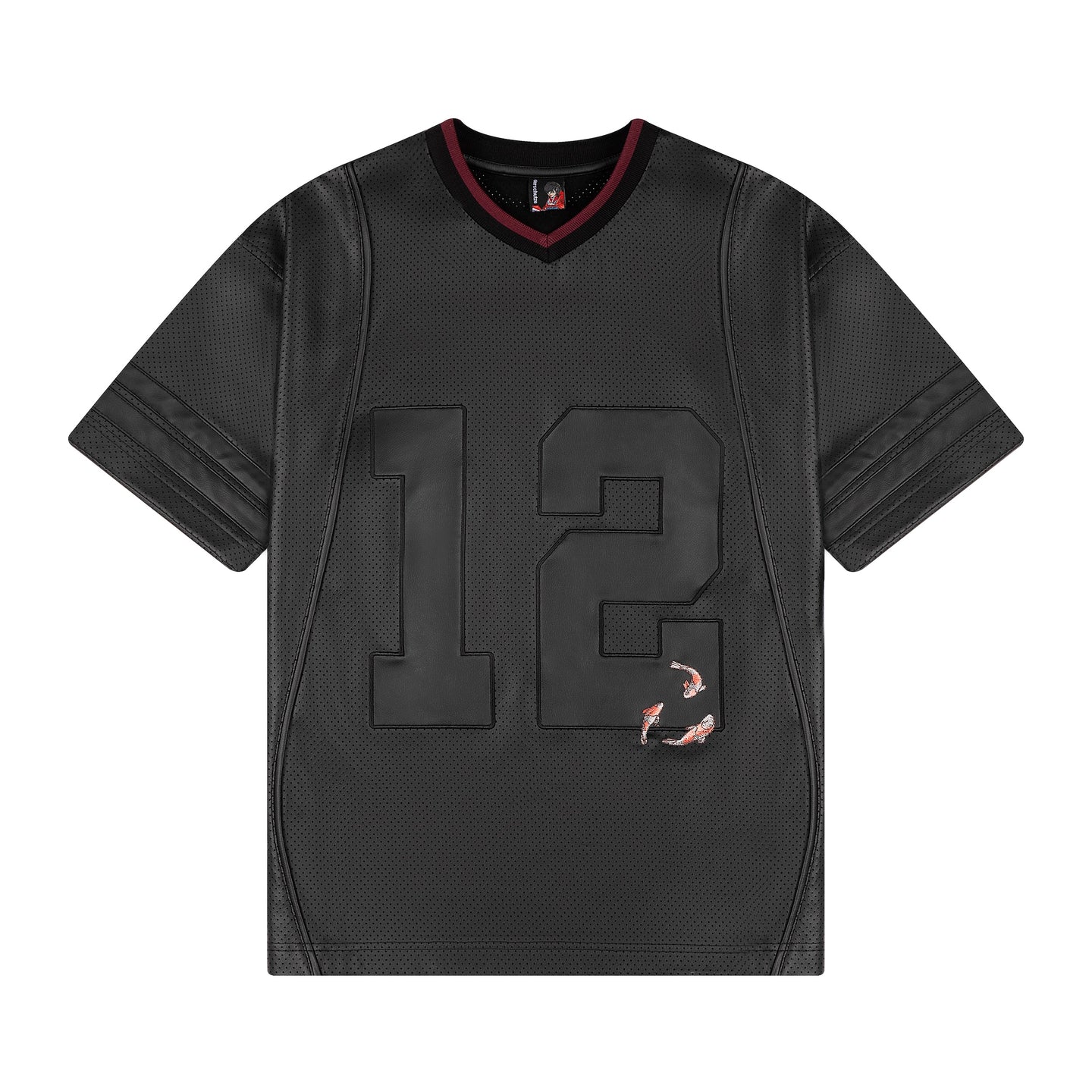 "koi fish v2" leather jersey – derschutze