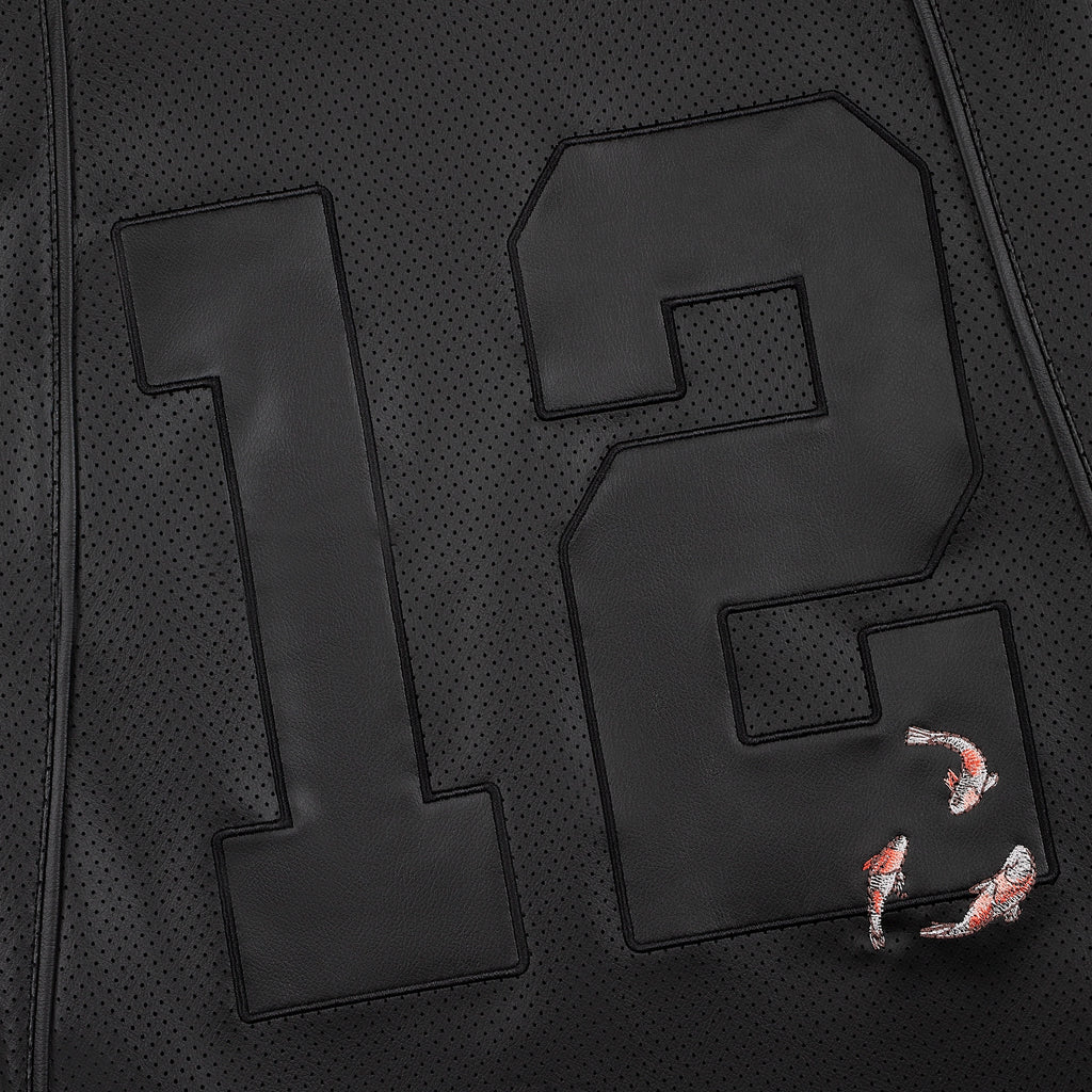 "koi fish v2" leather jersey – derschutze