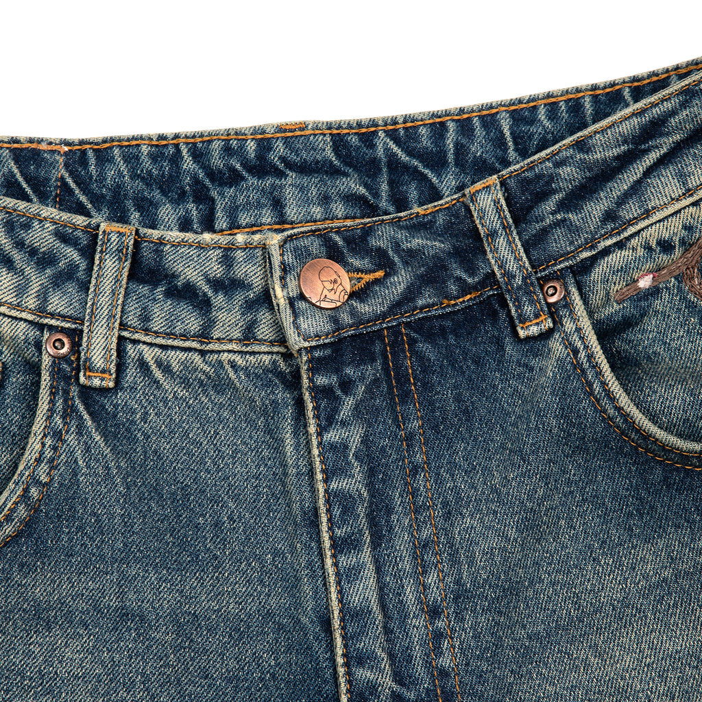 "sashiko v2" patchwork denim blue – derschutze