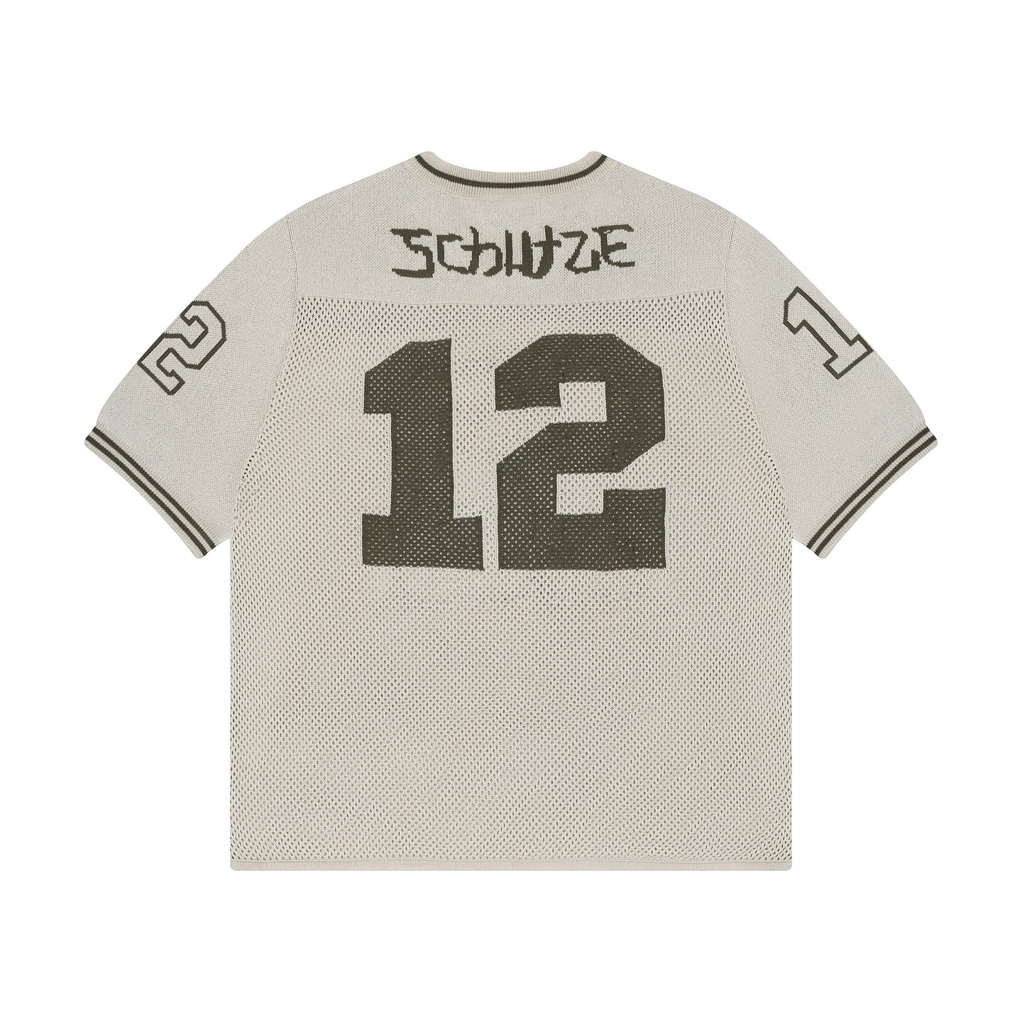 "sashiko v2" knit jersey beige – derschutze