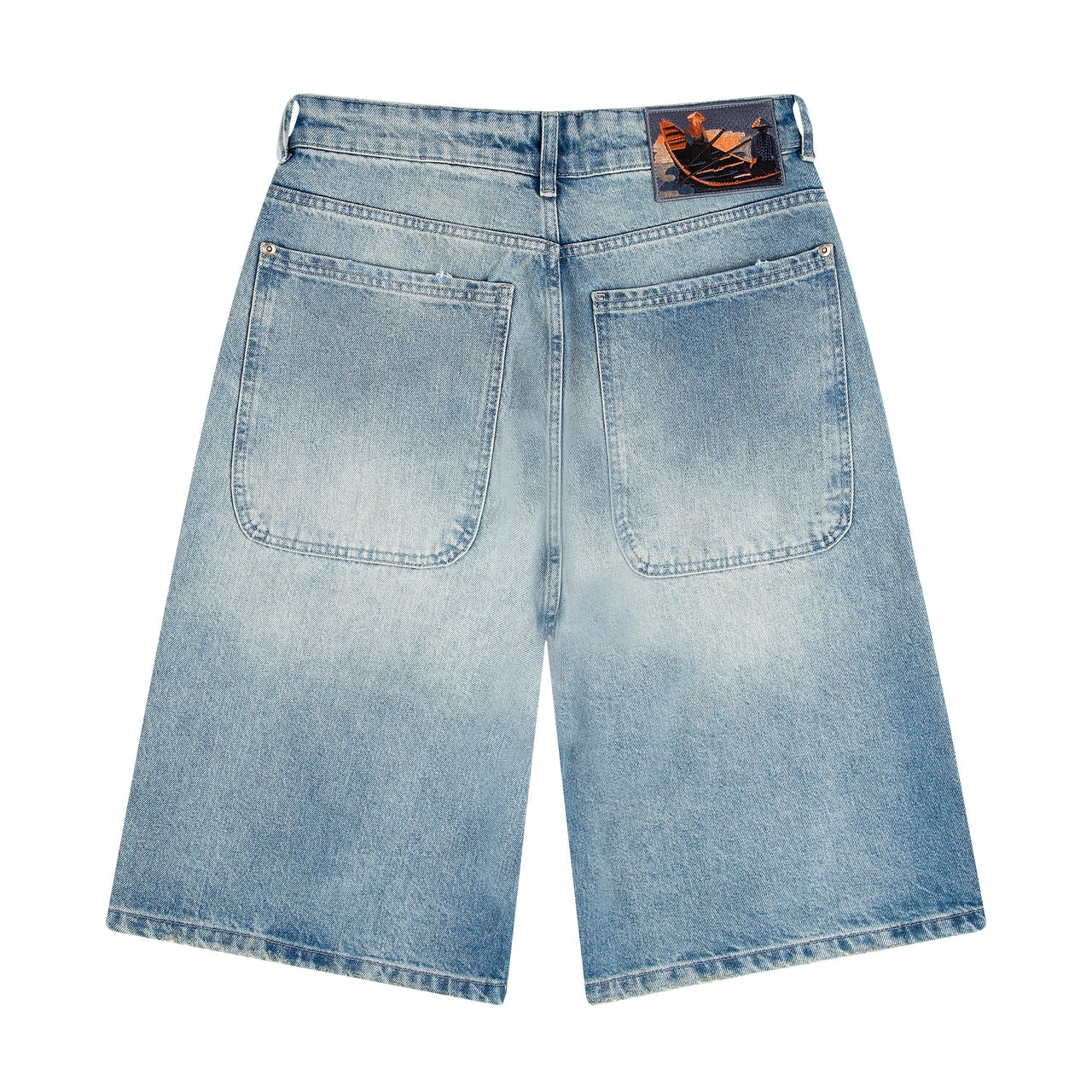 "lotus" Jorts blue – derschutze