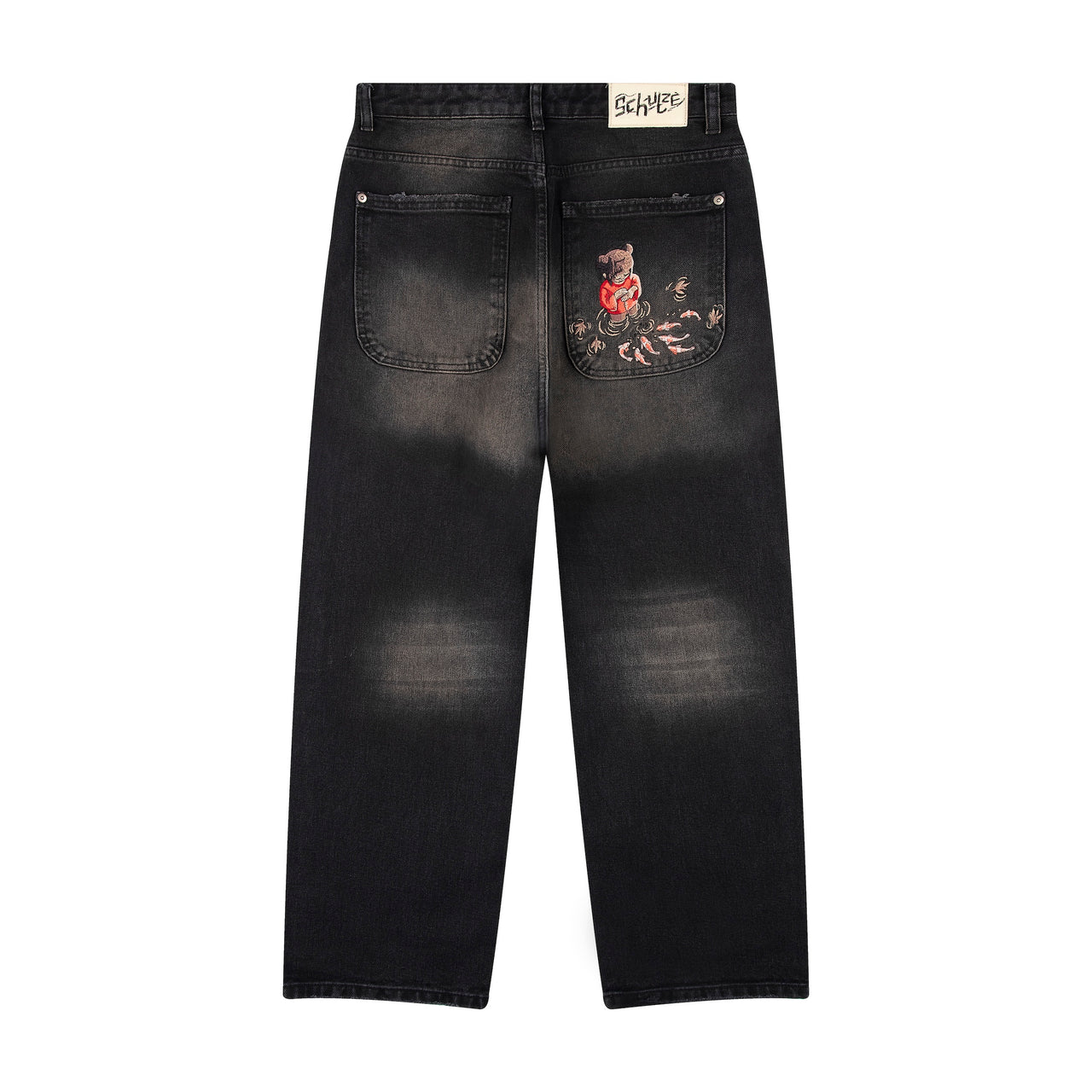 "koi fish v2" denim black – derschutze
