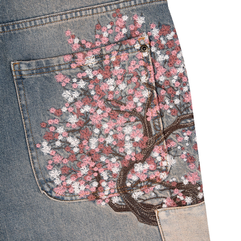 "blossom v2" patchwork Denim light blue – derschutze