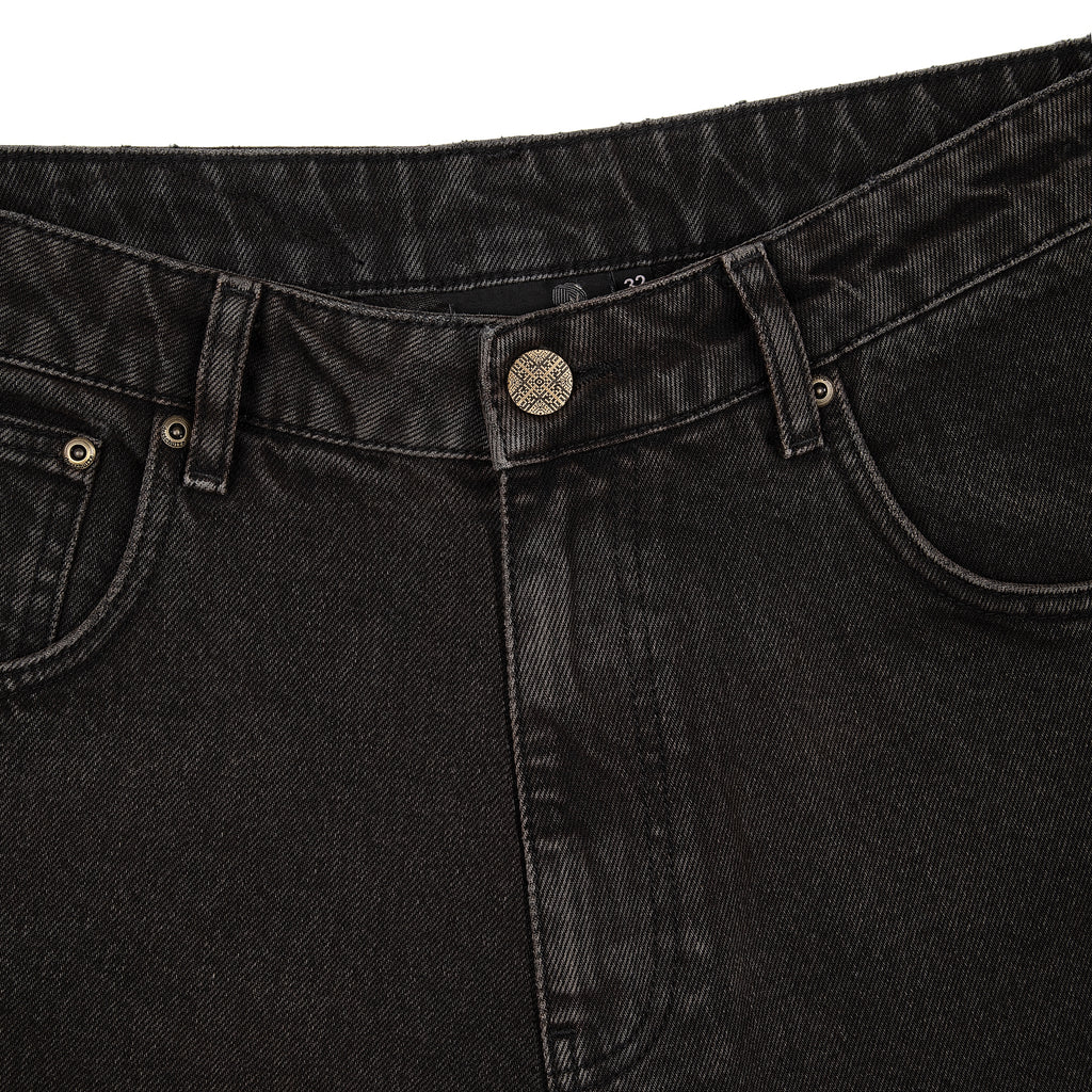 "aziza" brown washed Jorts – derschutze
