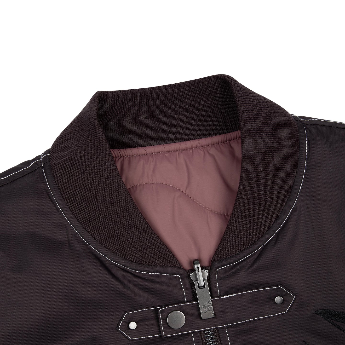 "yakuza v2" bomber Jacket deep plum – derschutze