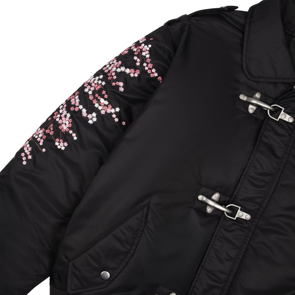 "blossom v3" bomber Jacket black – derschutze