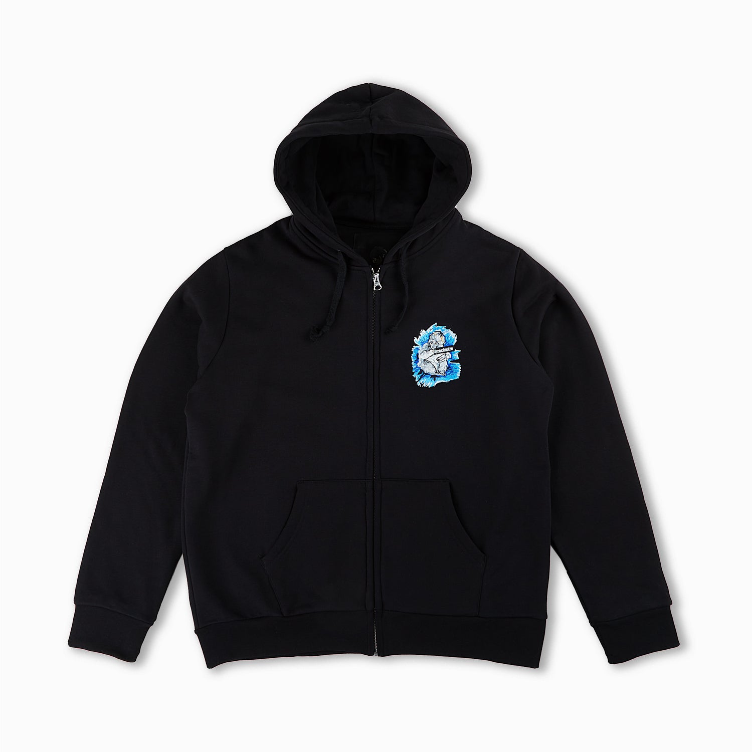 "gaming monkey" Zip Up black – derschutze