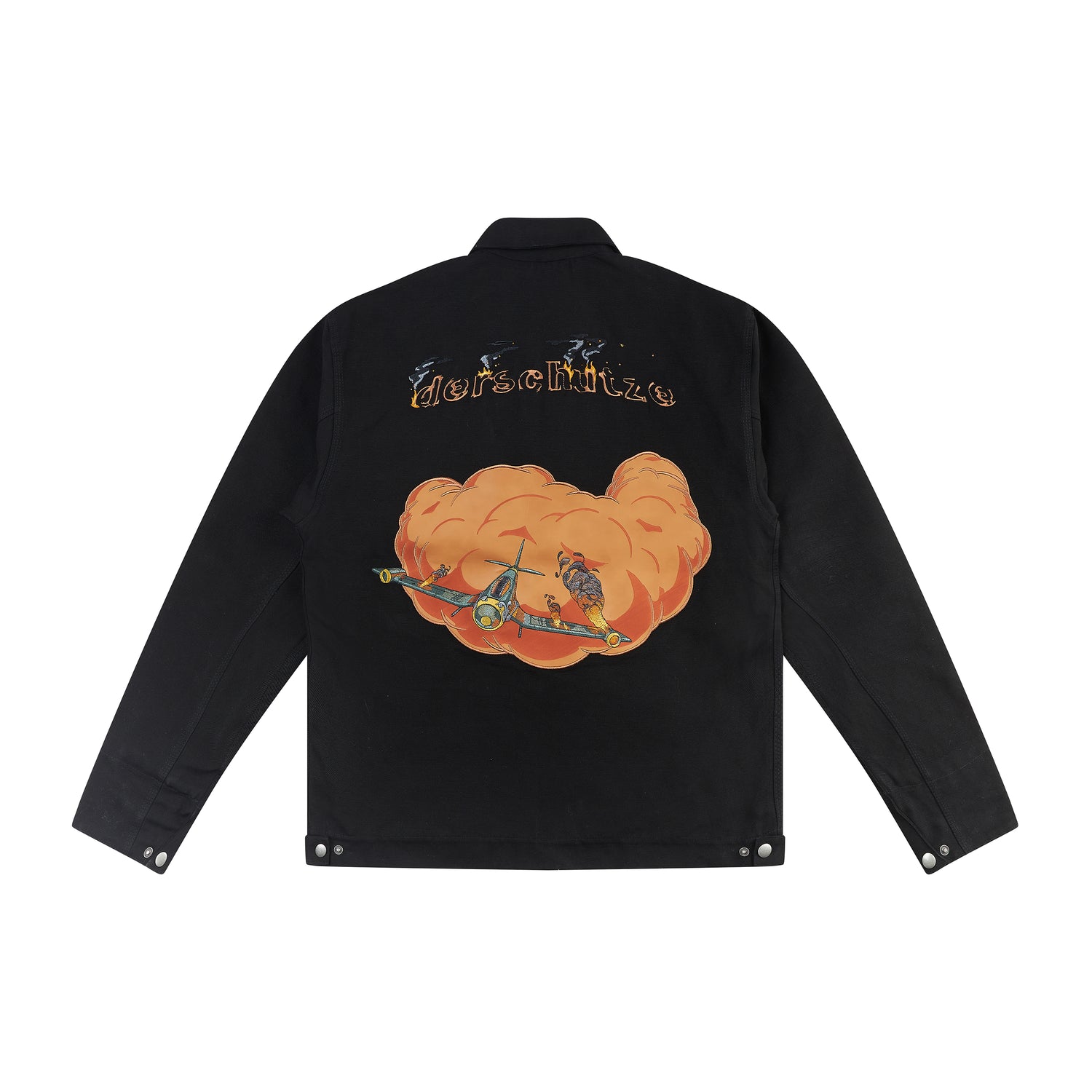"airplane" workwear Jacket black – derschutze